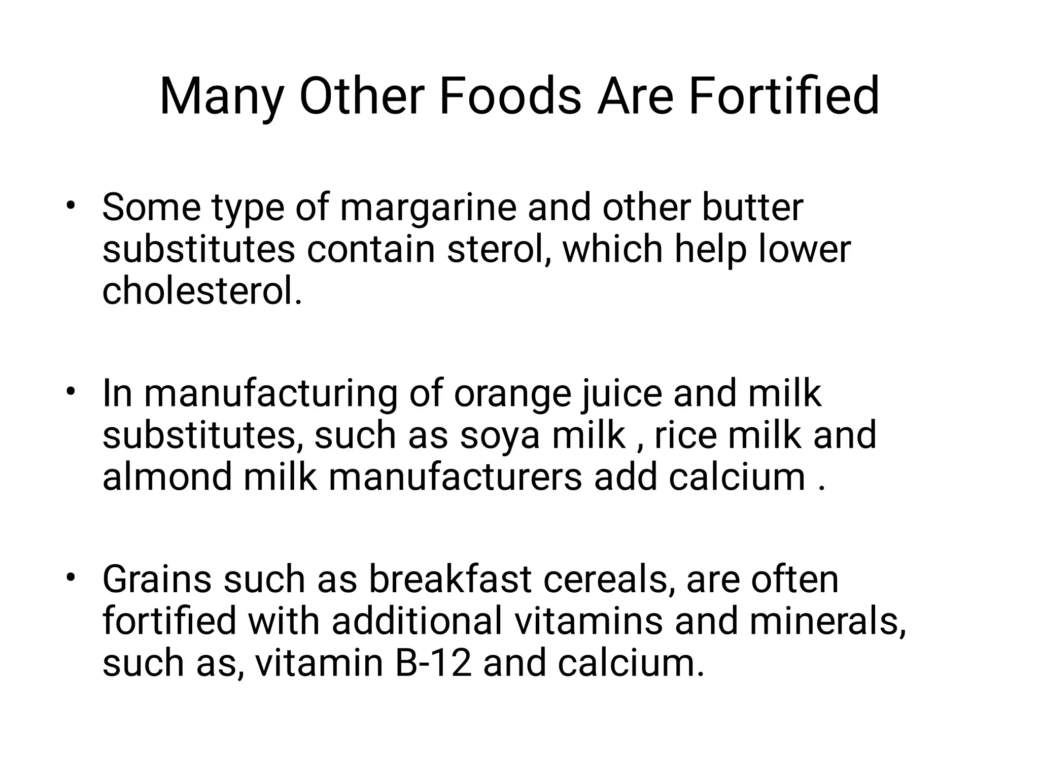 Food fortification and enrichment | PDF