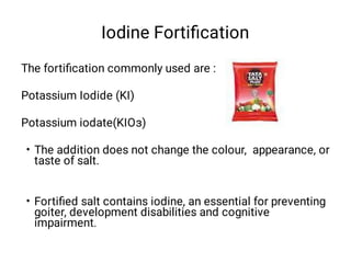 Food fortification and enrichment | PDF