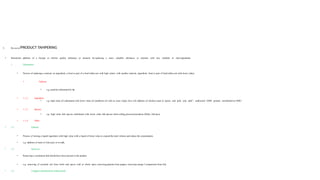 food fraud product categories EMA and IMA | PPT