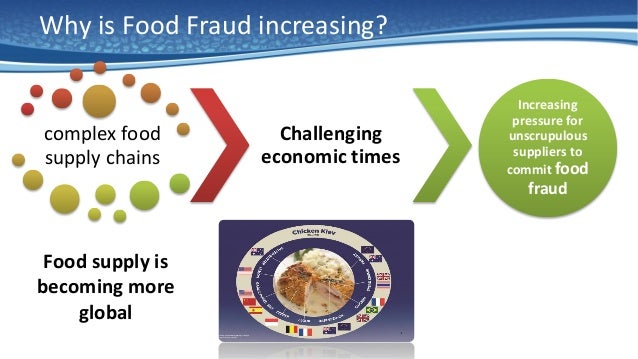 Food Fraud - Threats & Impacts