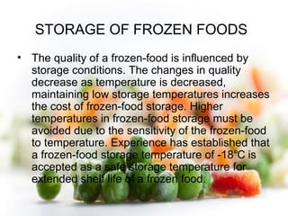 Food freezing | PPT