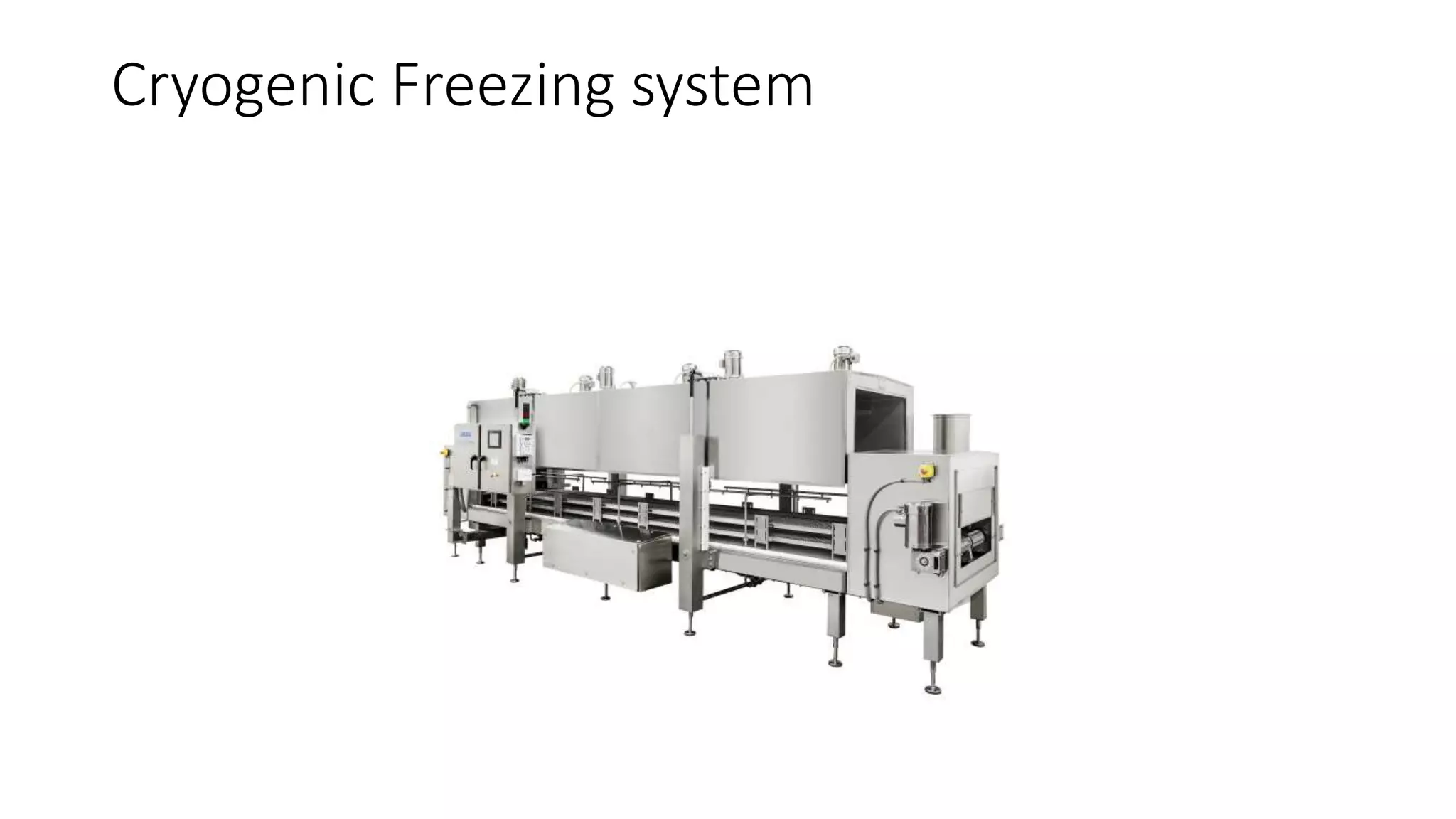 Food freezing & freezing systems | PPTX