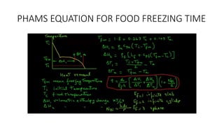 Food freezing & freezing systems | PPTX