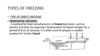 Food freezing & freezing systems | PPTX