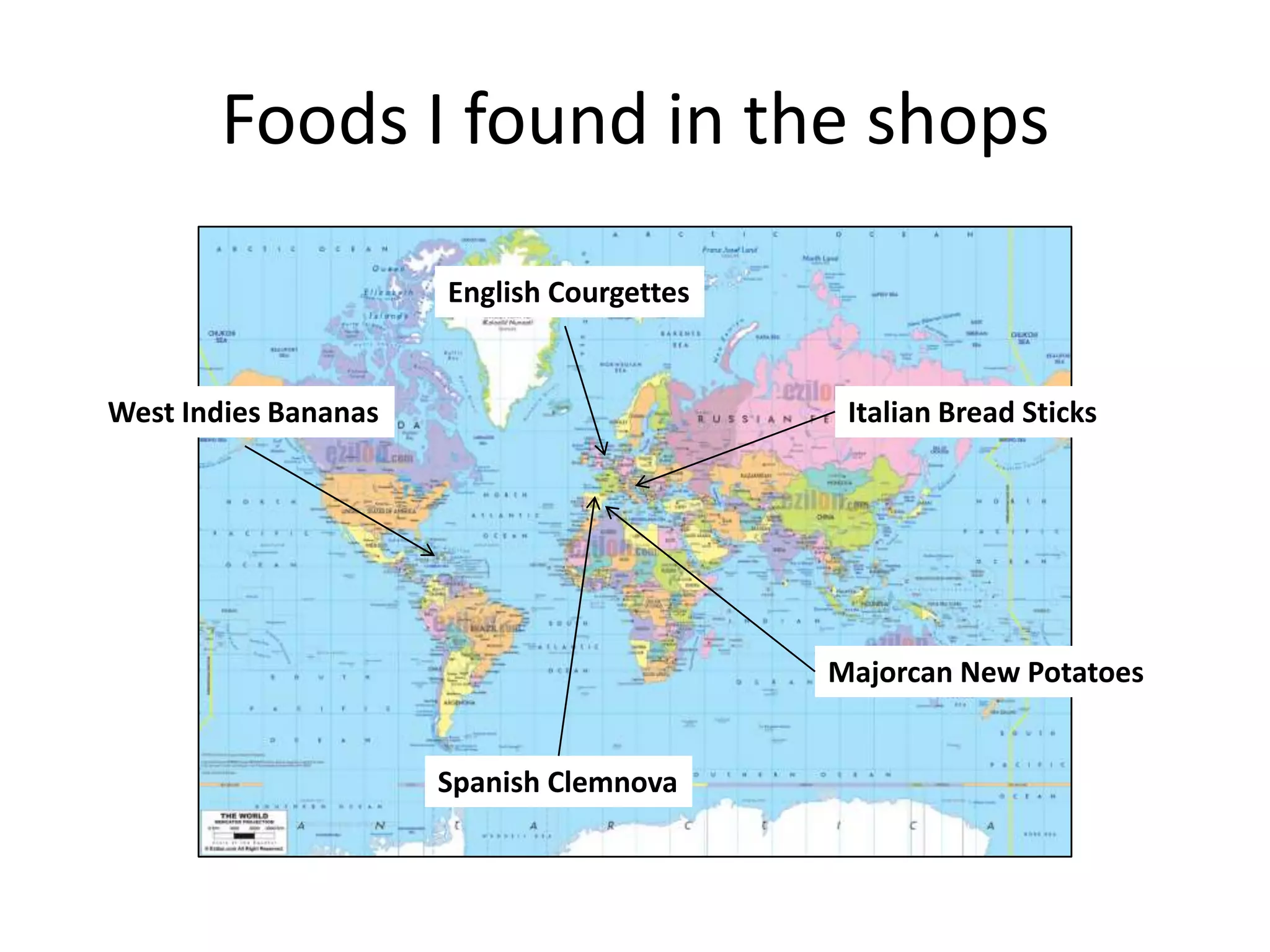 Food from different countries [4] | PPTX