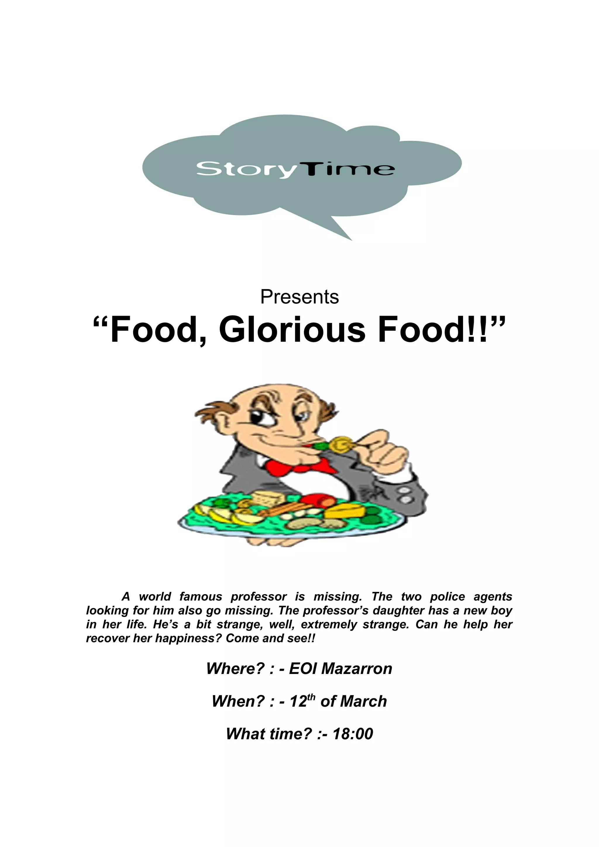 Food, glorious, food poster | PDF