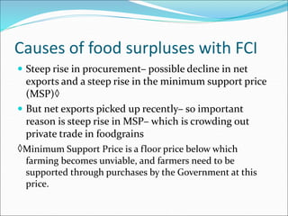 FOODGRAIN SURPLUSES.ppt