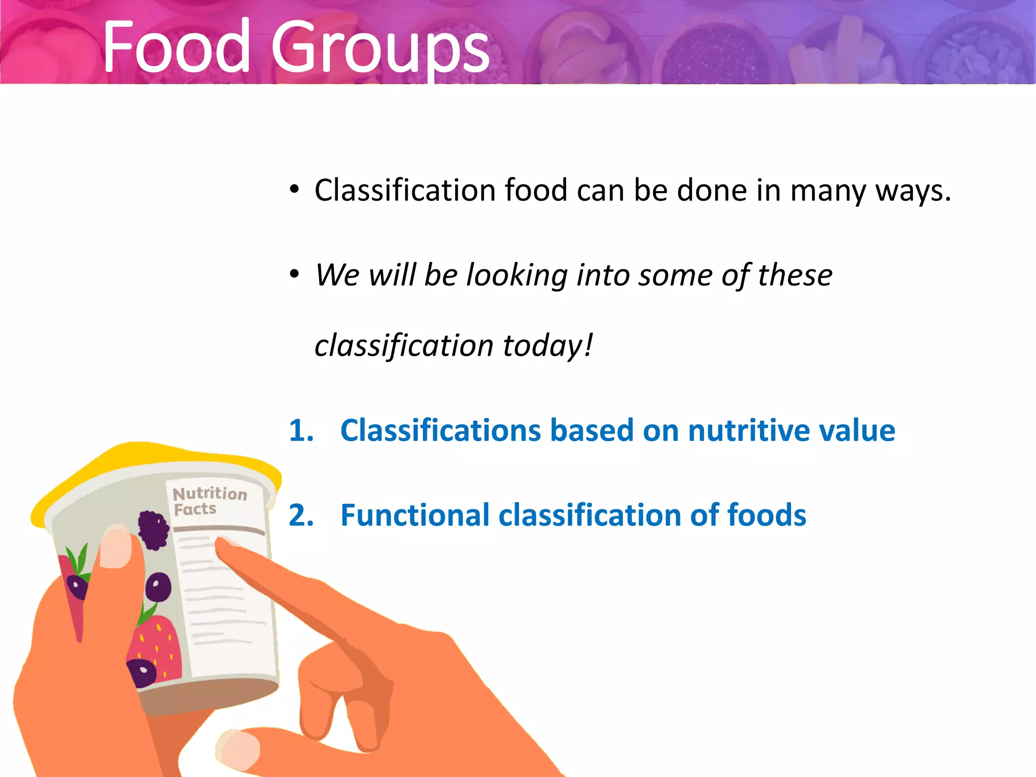 Food groups and food pyramid | PDF