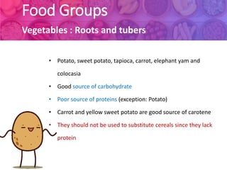 Food groups and food pyramid | PDF