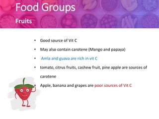 Food groups and food pyramid | PDF