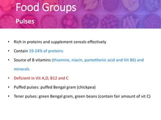 Food groups and food pyramid | PDF