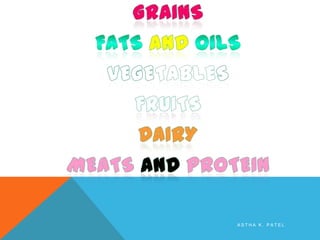 Food Group & Elements | PPTX