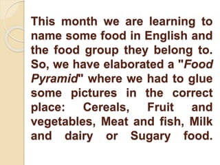 FOOD GROUPS POWER POINT | PPTX