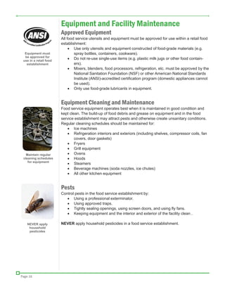 Food Handler Guide | PDF