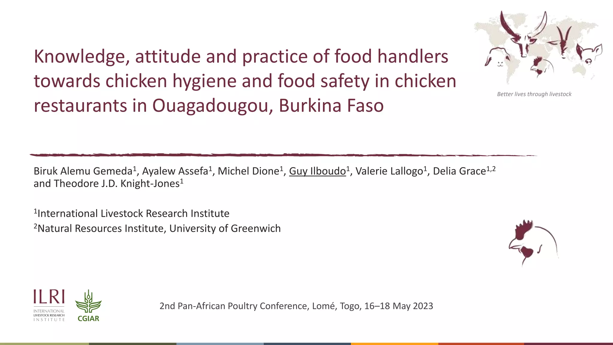 Knowledge, attitude and practice of food handlers towards chicken ...