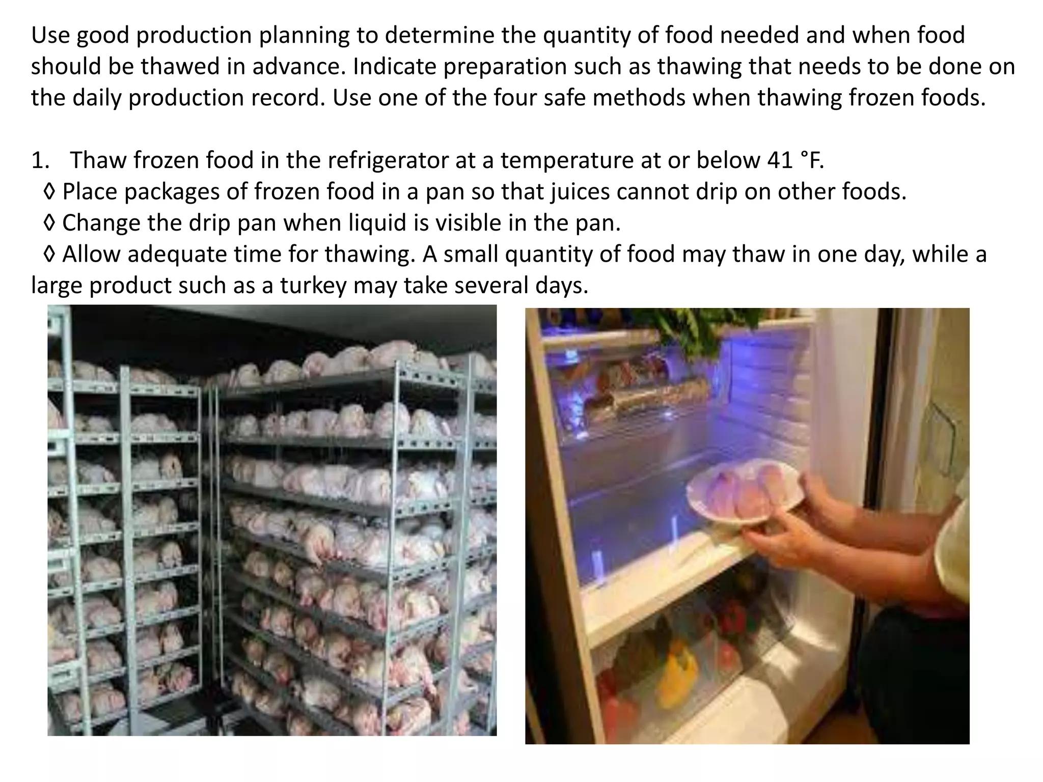 Food handling and safety manual ppt | PPTX