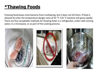 Food handling and safety manual ppt | PPTX