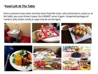 Food handling and safety manual ppt | PPTX