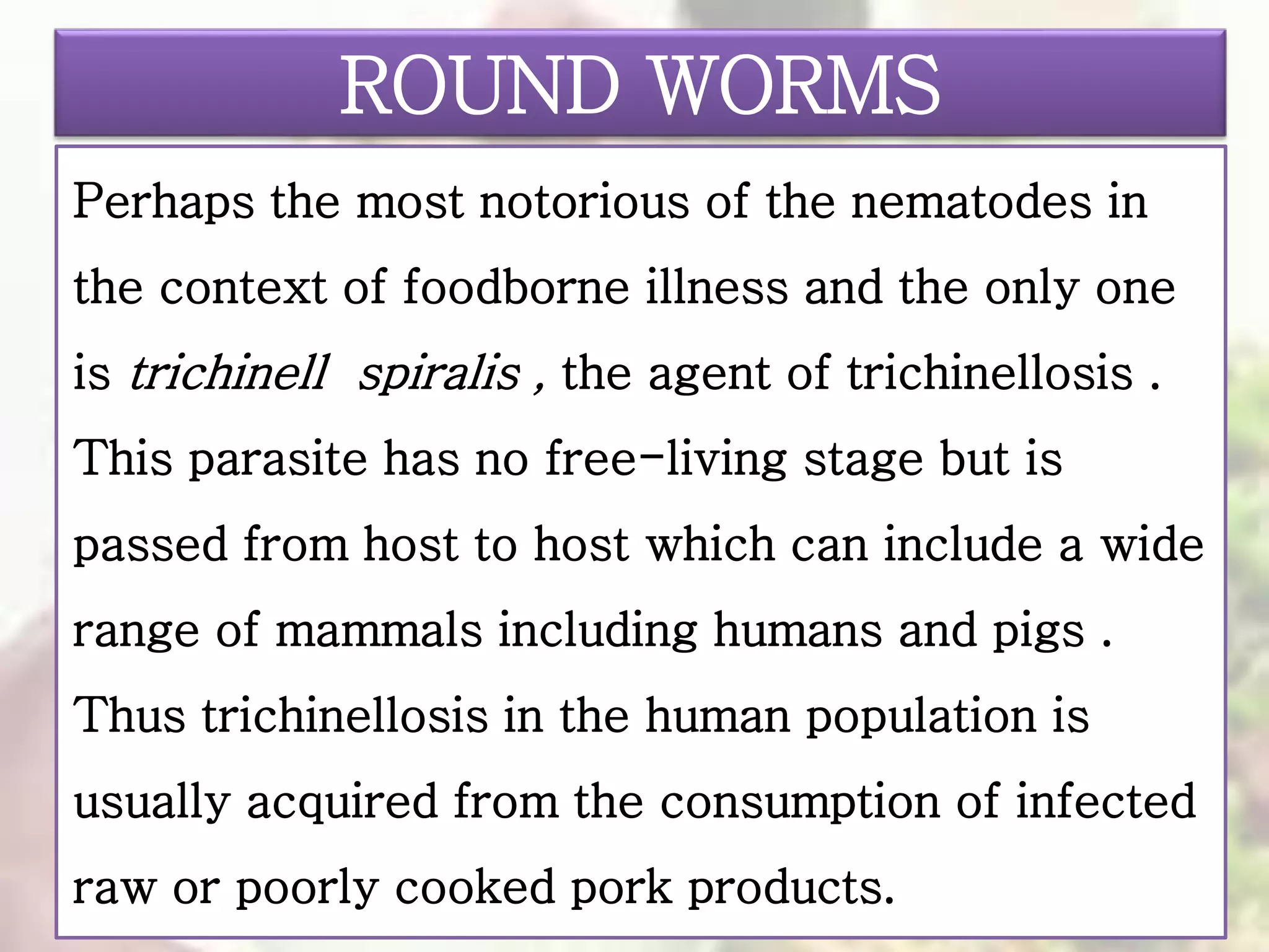 Food hazard & non bacterial agents of foodborne illness | PPTX