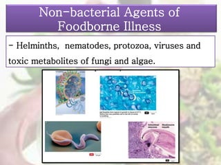 Food hazard & non bacterial agents of foodborne illness | PPTX
