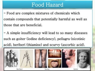 Food hazard & non bacterial agents of foodborne illness | PPTX