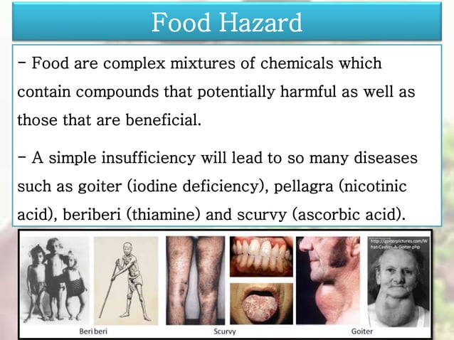 Food hazard & non bacterial agents of foodborne illness | PPTX