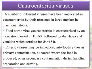 Food hazard & non bacterial agents of foodborne illness | PPTX