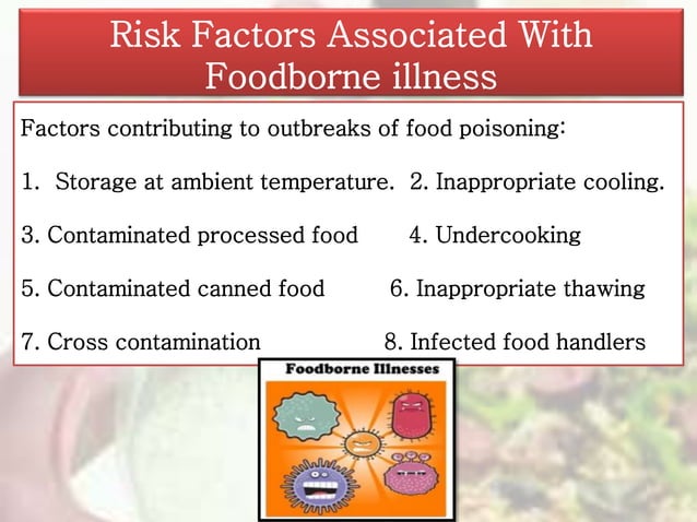 Food hazard & non bacterial agents of foodborne illness | PPTX