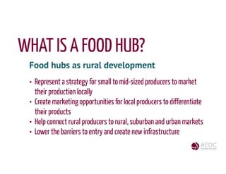Food Hubs: An alternative for marketing your products | PPT