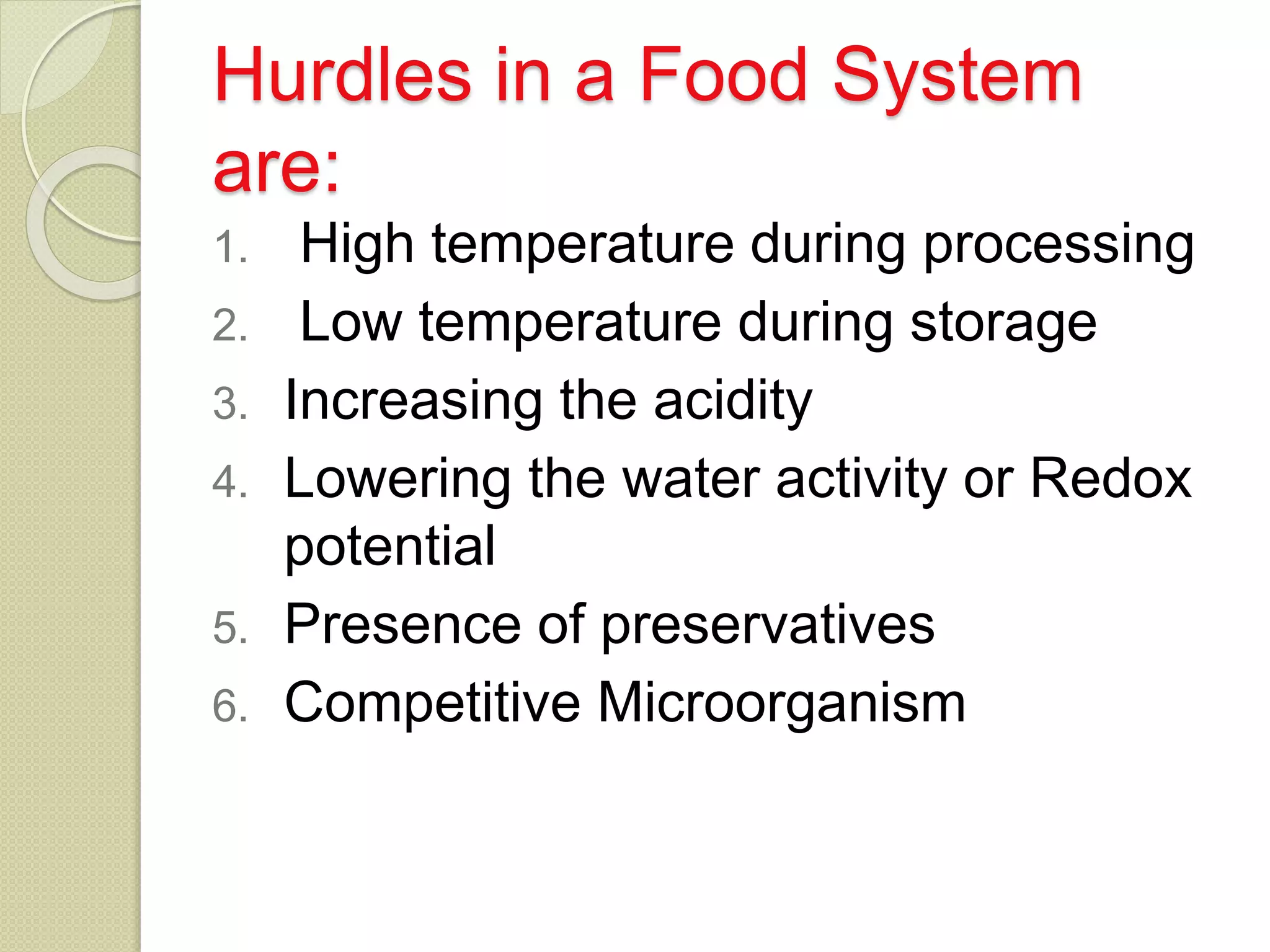 Food Hurdles, Microbiology.pptx