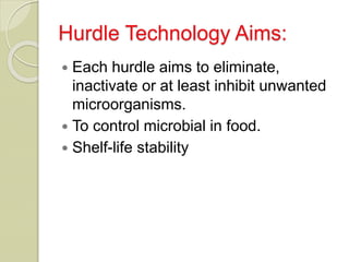 Food Hurdles, Microbiology.pptx