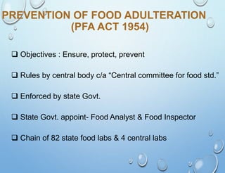 Food hygiene and food surveillance | PPTX