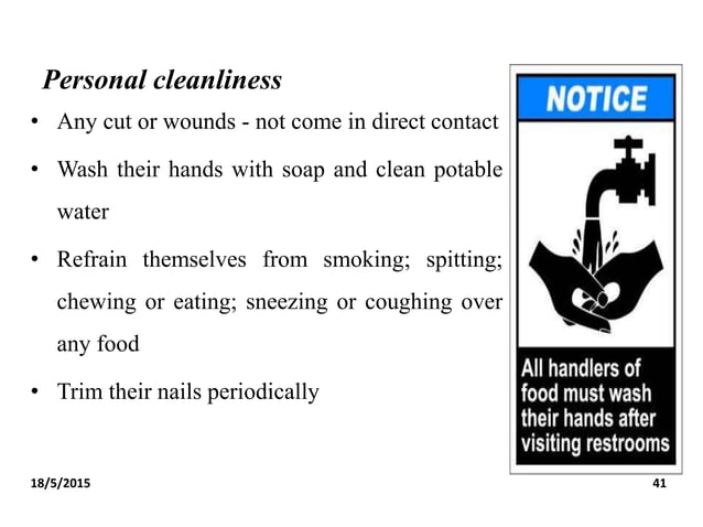 food hygiene.presentation slides share ptx | PPTX