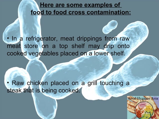 Food Hygiene Asia Cross Contamination | PPT