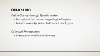 Food hygiene at the food courts | PPTX