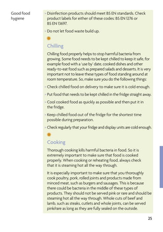 Food hygiene guide booklet | PDF | Cooking | Food & Drink