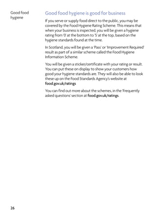 Food hygiene guide booklet | PDF | Cooking | Food & Drink