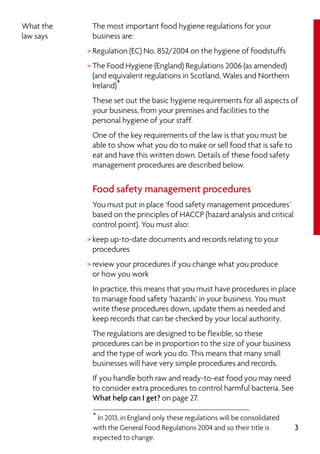 Food hygiene guide booklet | PDF | Cooking | Food & Drink