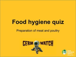 Food hygiene quiz | PPT