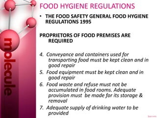 Food hygiene regulation | PPT
