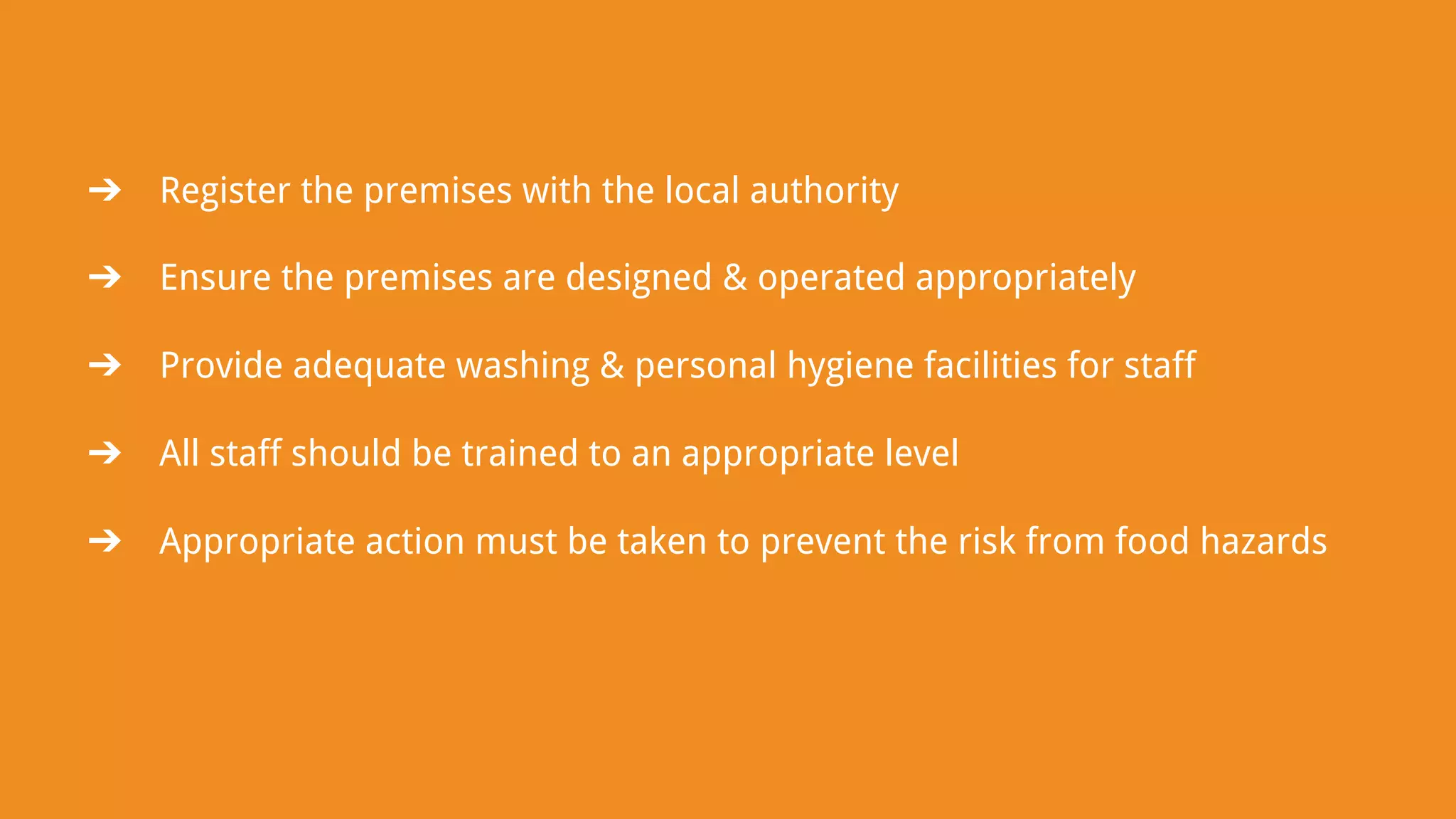Food Hygiene Rules for Restaurants | PDF