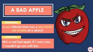 Food idioms : English Language | PDF