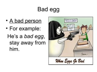 Food Idioms | PPT