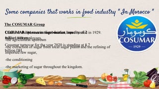 Food industry | PPTX