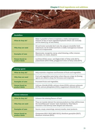 Food ingredients and additives | PDF