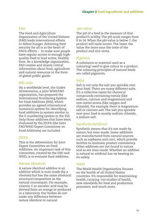 Food ingredients and additives | PDF
