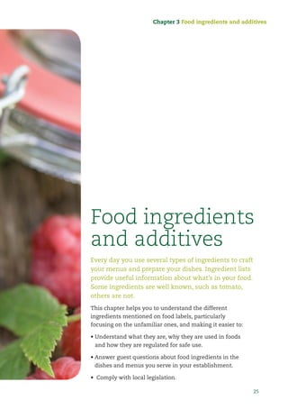Food ingredients and additives | PDF