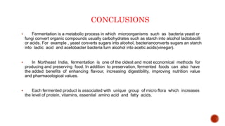 Food ingredients and additives prepared by fermentation and | PPTX