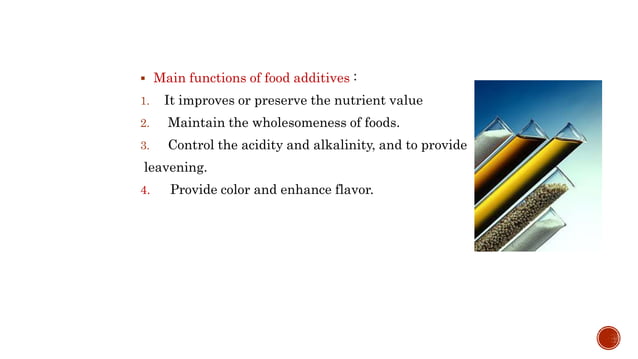 Food ingredients and additives prepared by fermentation and | PPTX