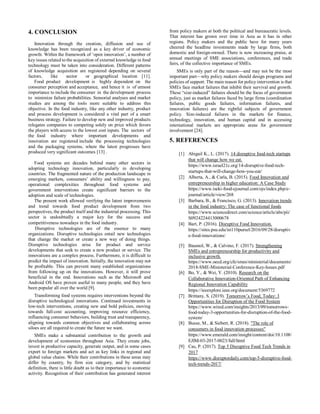 Food innovation research pdf | PDF